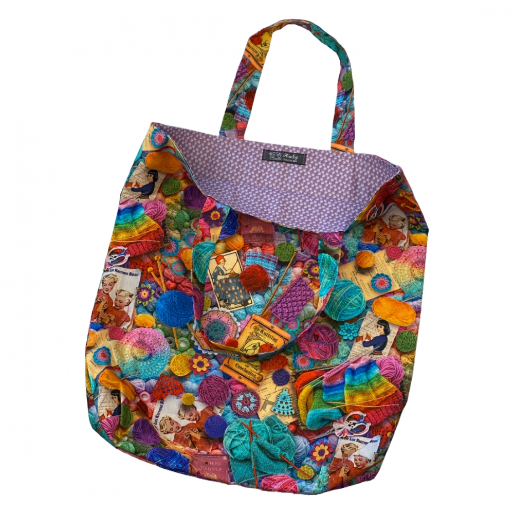 Strikke og handlenett Garnblanding | HASY Hanne Sletsjøe